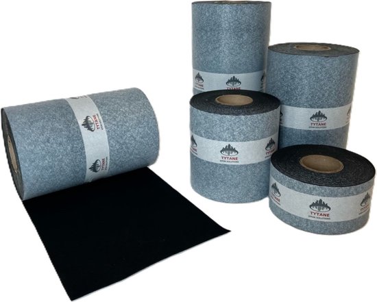Zelfklevende EPDM strook 0,85mm | 5cm breed, lengte 20 meter | bol