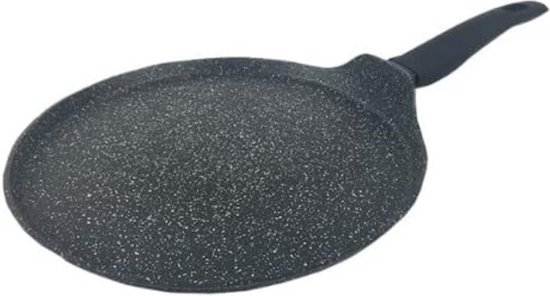 Gratyfied - Roti pan - ‎44 x 24 x 2 cm - 800 g - Zwart | bol