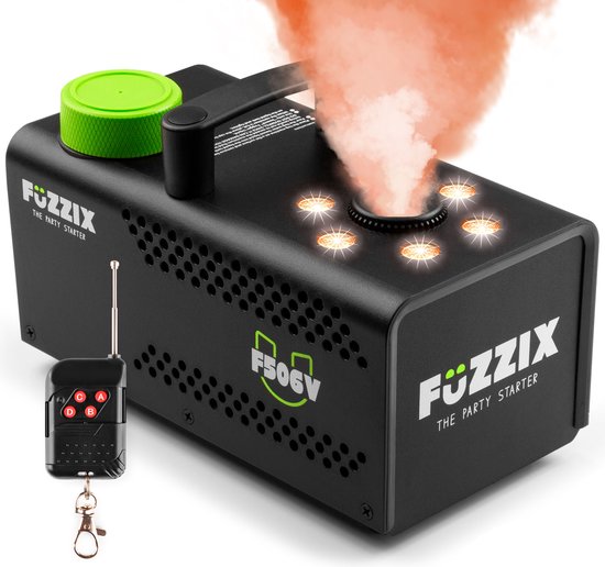 Verticale Rookmachine met lichteffect - Fuzzix F506V - 500 watt ...