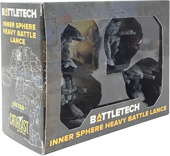 BattleTech: Inner Sphere Heavy Battle Lance - Miniatuurspel - Catalyst ...