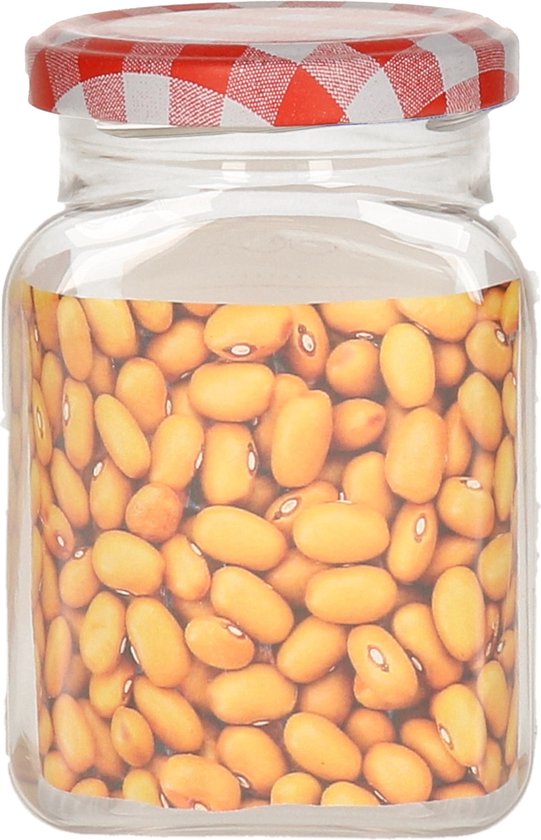 Plasticforte Weckpotten/inmaakpot set Classic - 4x - 375/500 ml ...