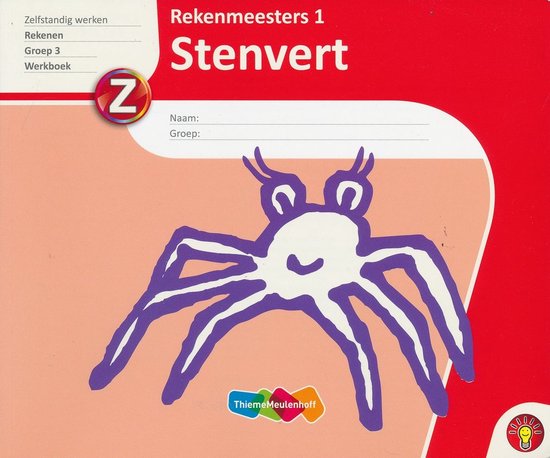 Stenvert Rekenmeesters 1 groep 3 rode kaft (per stuk) | bol