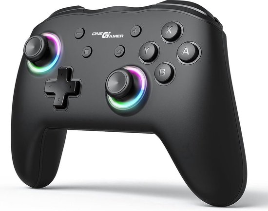 OneGamer® - Draadloze Controller – Geschikt voor Nintendo Switch - Turbo Functie - LED... | bol