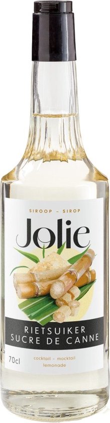 JOLIE - Koffie Siroop - Rietsuiker - 70 cl - Sugar Cane - Fles | bol