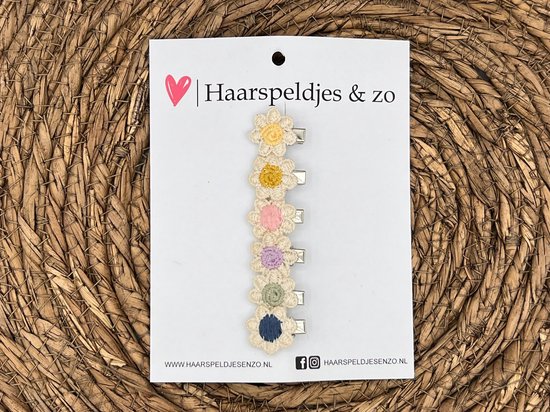 Mini clip - baby haarspeldjes setje 5 - mini - 2cm groot - voor de ...