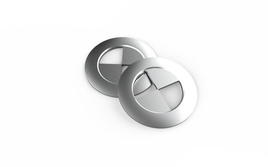 BMW - Embleem set voor auto en motor - Aluminium | bol