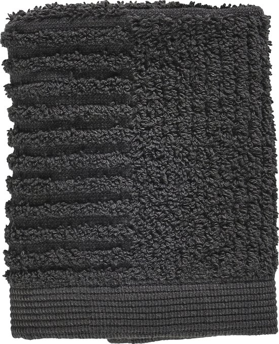 Zone Denmark Classic Waslap 30 x 30 cm Anthracite | bol