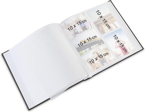 Super-Jumbo Fotoalbum London 34 x 35 cm (fotoboek met 80 witte pagina's ...