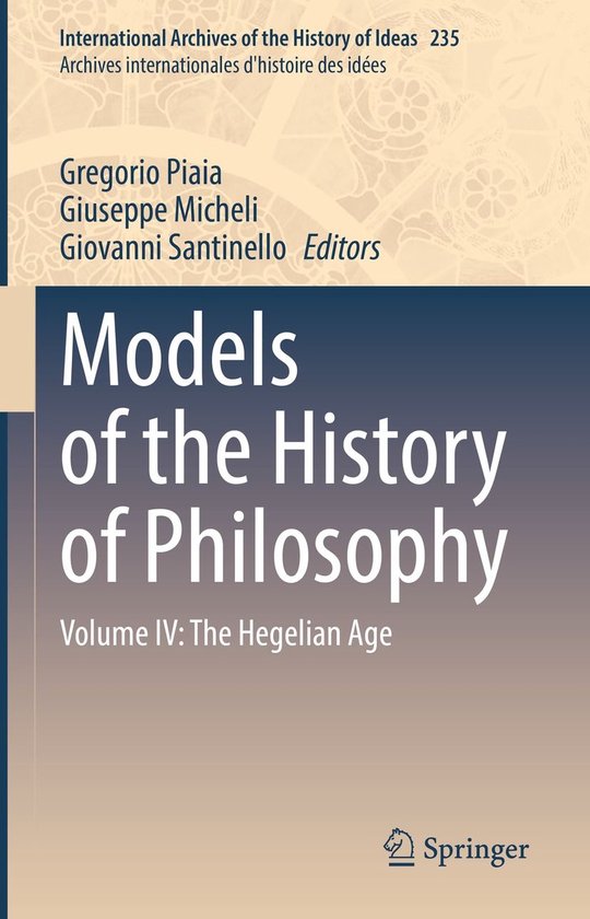 International Archives of the History of Ideas Archives internationales ...
