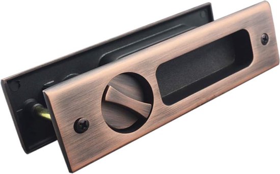 Schuifdeurslot, schuifdeur, insteekslot, greep met sleutels, verzonken ...