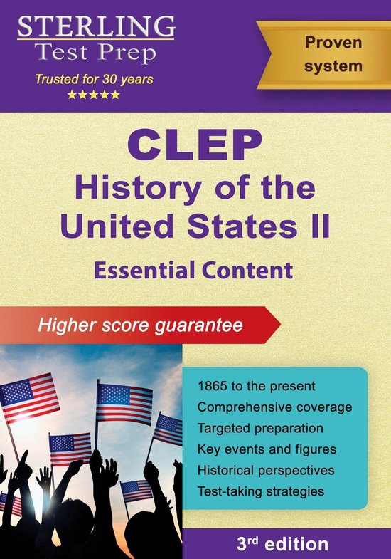 CLEP History of the United States II (ebook), Sterling Test Prep ...