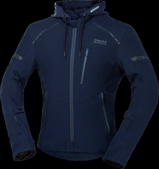 IXS Moto 2.0 Blauw Textiele Motorjas - Maat L - Jas | bol