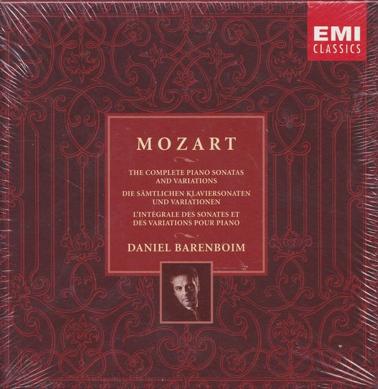 8CD The complete piano sonatas and variations - Wolfgang Amadeus Mozart ...