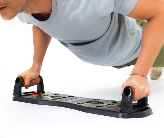 Push Up Bars - Anti-Slip Zachte Plastic Push Up Handles met Bottom Pad ...