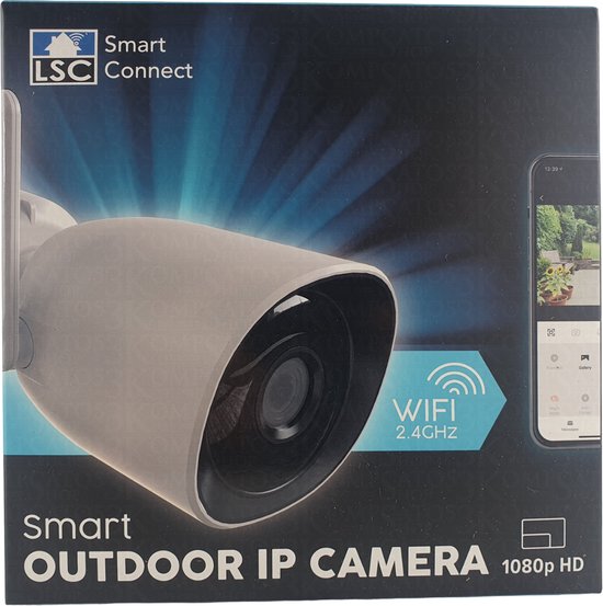LSC Smart Connect Outdoor Camera - IP65 waterbestendig - HD-kwaliteit | bol