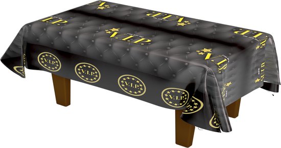 Tafelkleed VIP 270cm x 136cm - Wegwerp - Gala Hollywood thema feest big ...