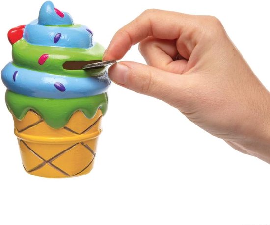 IJs Spaarpotten van Keramiek (2 stuks) - Knutselspullen voor Kinderen | bol