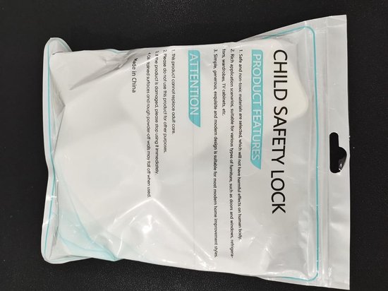 3-delige lade kinderslot koelkastslot met sleutel zonder boren, zwarte ...