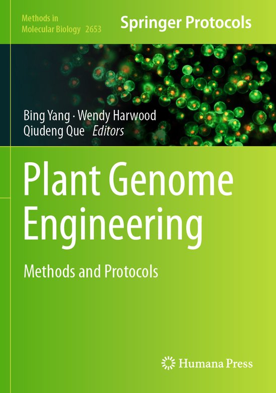 Methods in Molecular Biology- Plant Genome Engineering | 9781071631331 | Boeken | bol