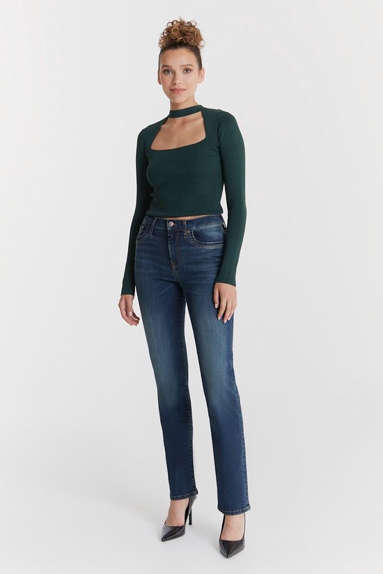 COJ - Hannah - Dames Regular-fit Jeans - Green Way | bol