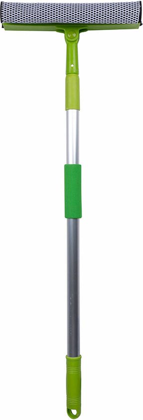 raamtrekker met telescopische steel 70 - 110 cm geel | bol