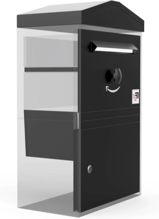 My Parcel Box Classic Zwart Large - Pakketbrievenbus - Pakketbox ...