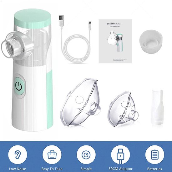 Vernevelaar - Inhalator - Inhalatie Apparaat - Vernevelapparaat - Mesh ...