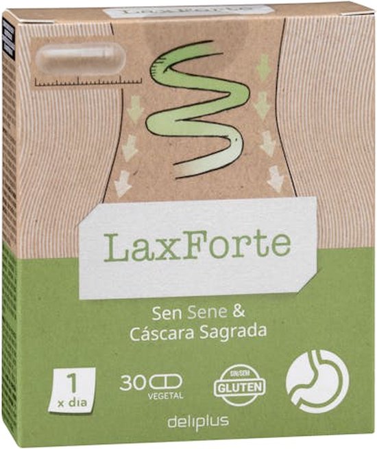 NATUURLIJK LAXANT laxerende middel _LaxForte Capsules Box 30 capsules ...