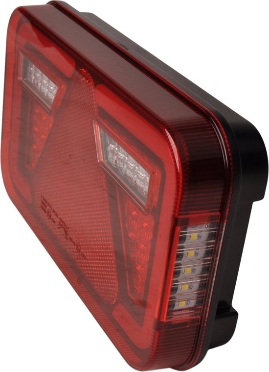 Aspock MultiLED 4 links 241x141x71 mm - volledig LED - 8 polige ...