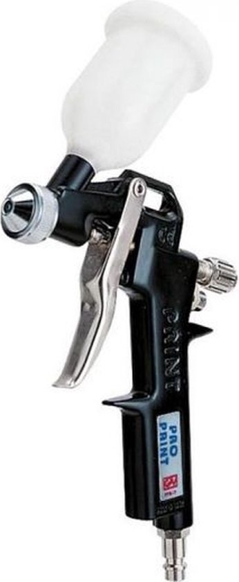 CriKo verfspuit voor compressor - Bovenbeker 75 ml - Spuitkop Ø 1.0 mm ...