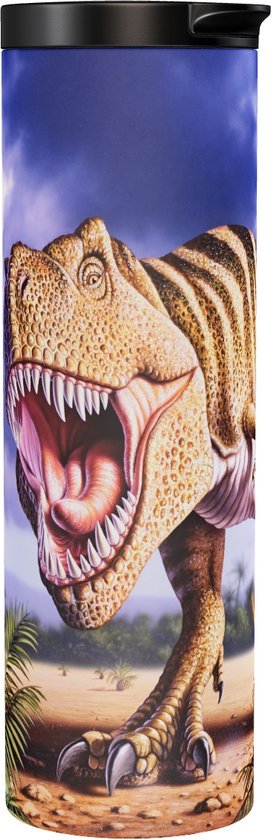 Dino Striped T-Rex - Thermobeker 500 ml | bol