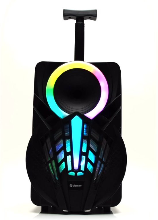 Denver Karaoke Set Incl. Microfoon - Discolichten - Bluetooth Speaker Partybox - 8... | bol