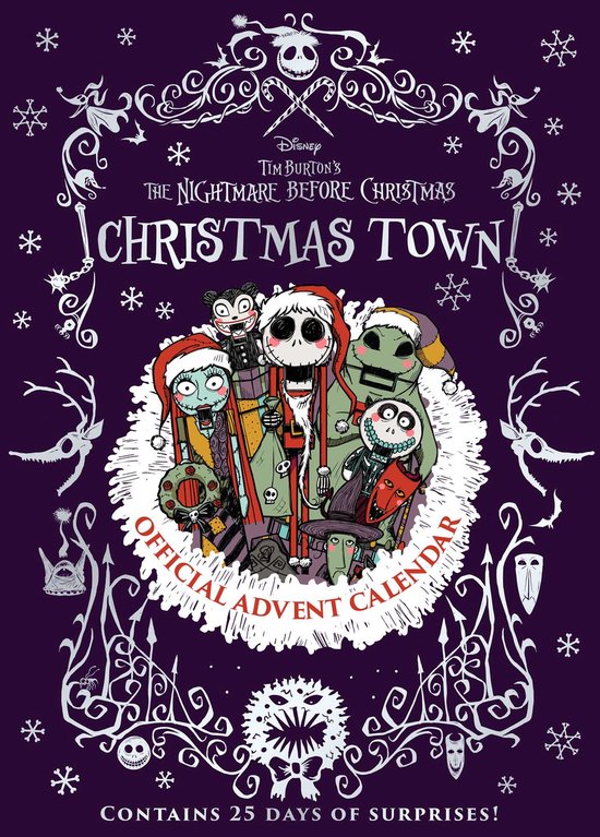 Disney Tim Burton's The Nightmare Before Christmas Christmas Town ...