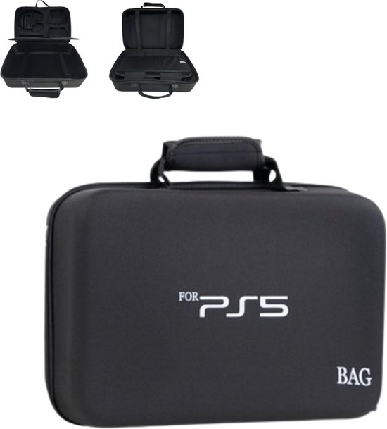 Tobey's PS5 Tas - Zwart - Luxe Uitvoering - PS5 Koffer - Stevige Case ...