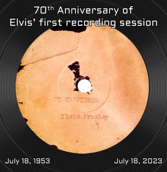 Elvis Presley: 70th Anniversary Of Elvis' First Recording Session CD | bol