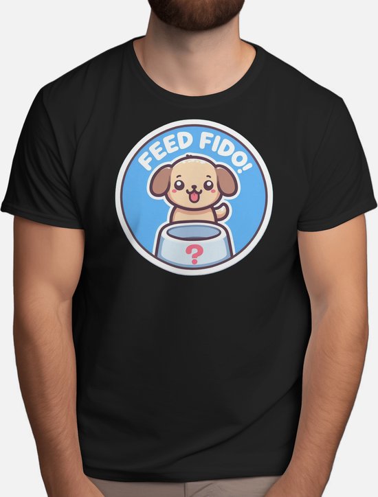 Feed Fido - T Shirt - dogs - gift - cadeau - puppies - puppylove ...