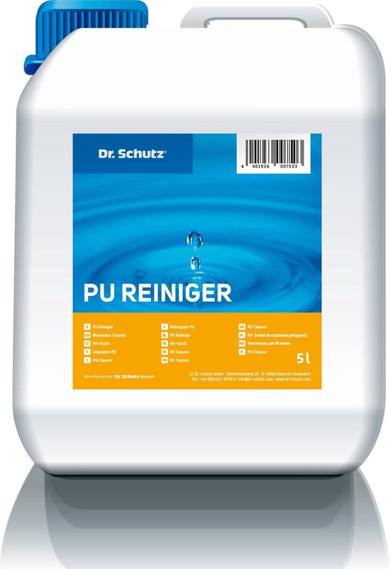 Dr. Schutz PU Reiniger - 5 Liter | bol
