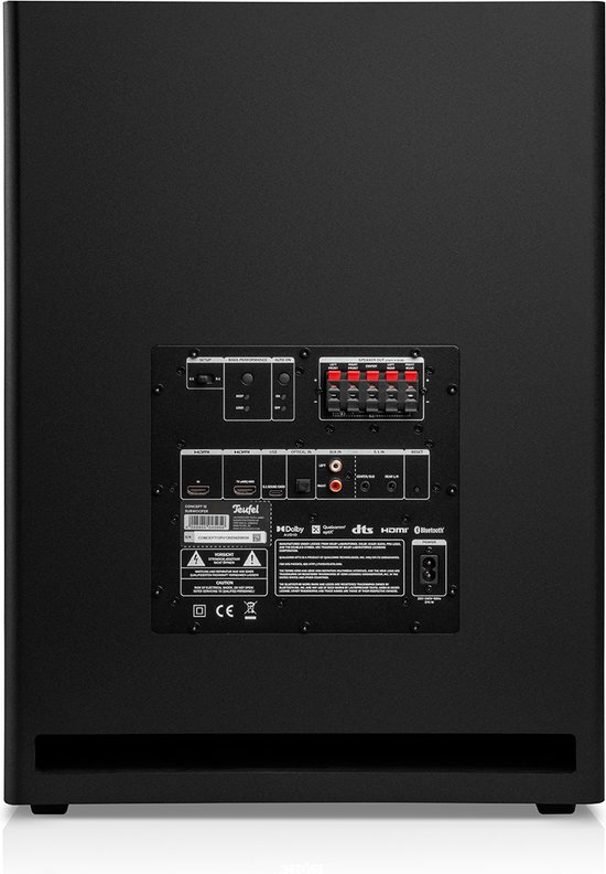 Teufel CONCEPT 12 Subwoofer - 5.1 meerkanaals subwoofer met 300 mm ...