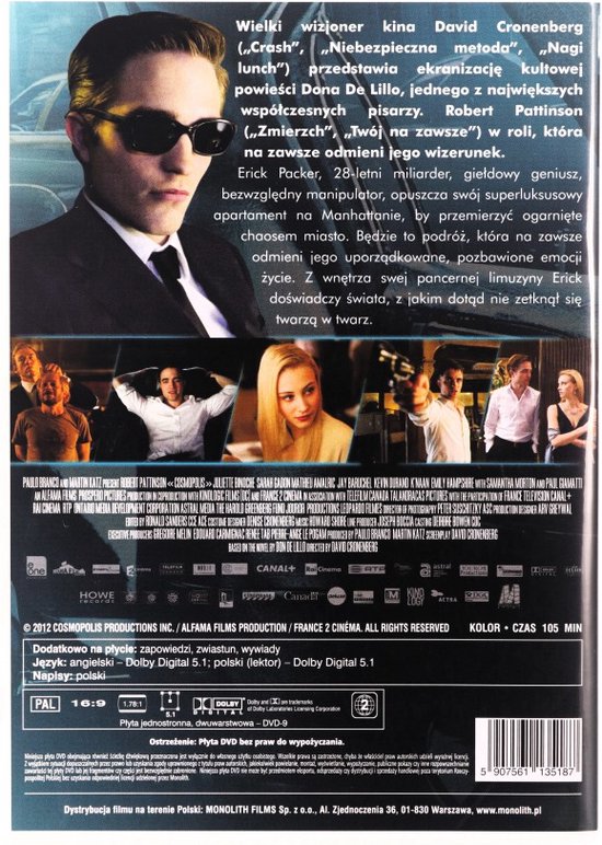 Cosmopolis [DVD] (Dvd), Robert Pattinson | Dvd's | bol