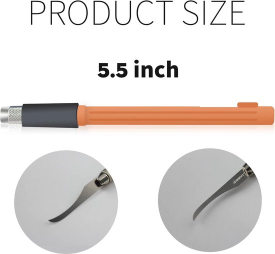 Mini-handzaag voor modelbouw met 8 messen voor doe-het-zelf modelbouw ...