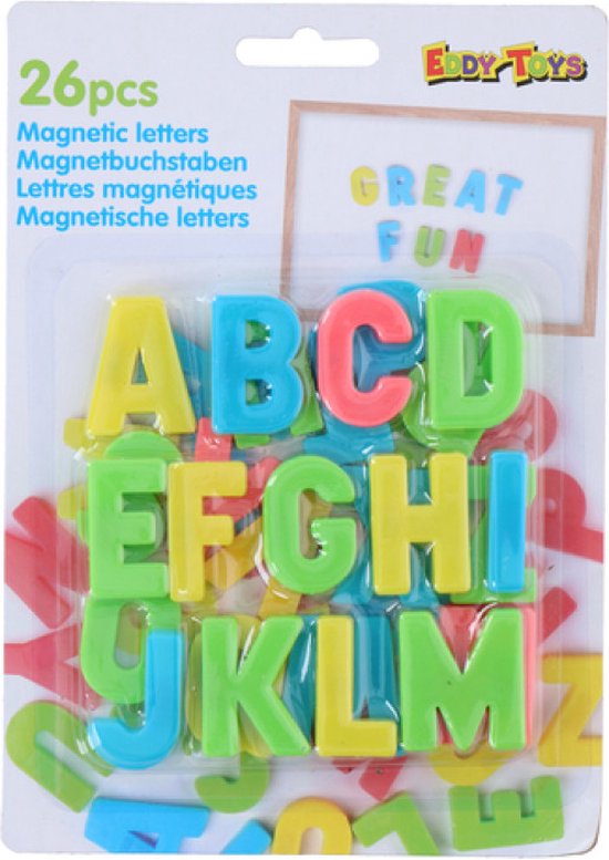 Magnetische Letters Set 26-delig voor Magneetbord - Magneetletters ...