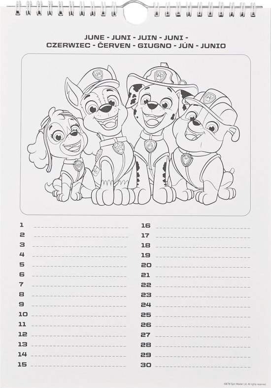 PAW Patrol Kalender | bol