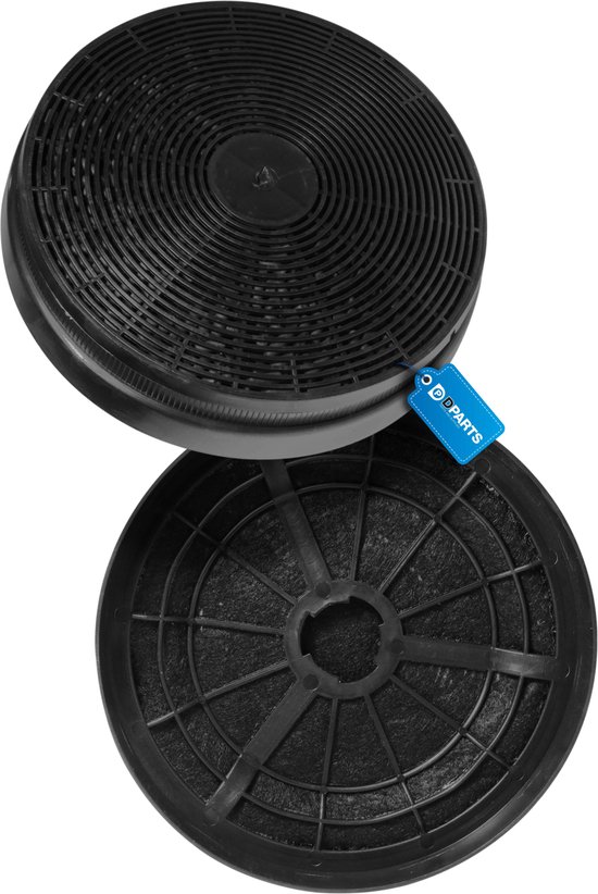 2x Dparts koolstoffilter 2KSF002 geschikt voor Inventum afzuigkap - 175mm x 35mm | bol