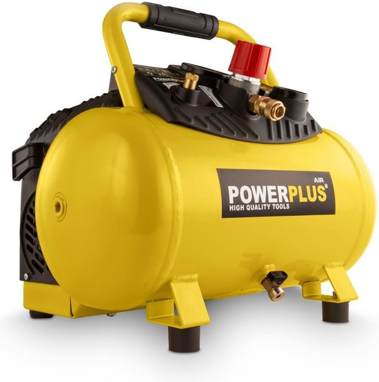Powerplus POWX1723 Compressor - Luchtcompressor - 1100W - 10 bar ...
