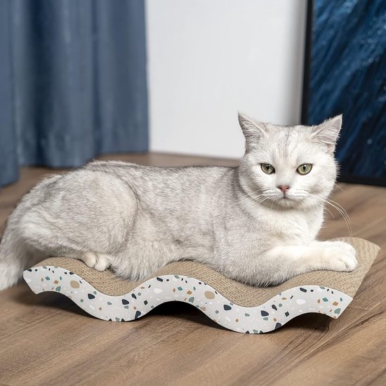 Kattenkrabplank voor katten, krabbon, krabben, met premium krastexturen ...