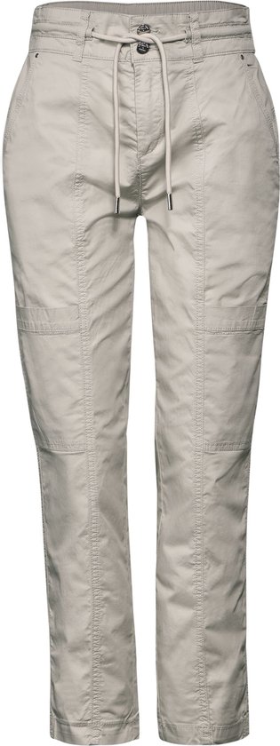 Street One Style QR Bonny Cargo Dames Broek - dolomite stone - Maat 36 ...