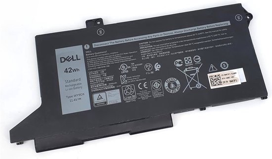 Dell Latitude 5420 Battery - 42Wh - WY9DX - M3KCN | bol