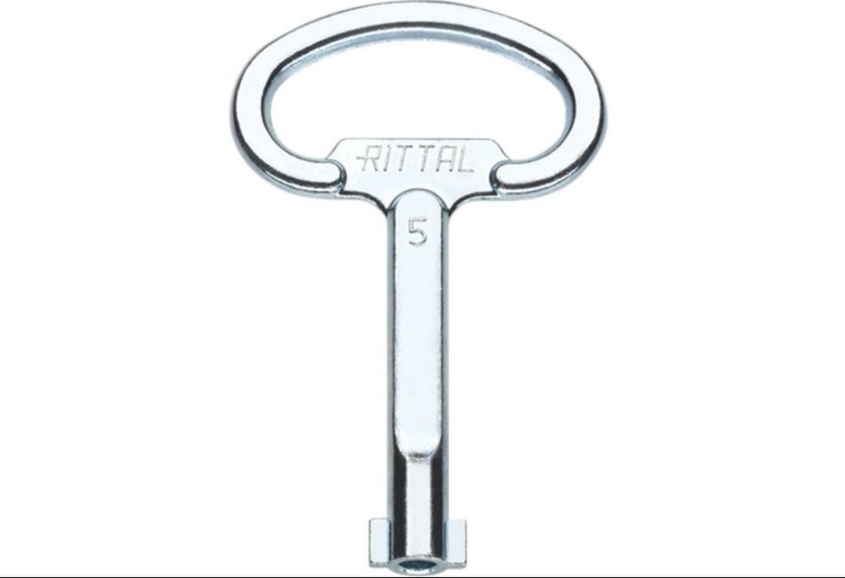 Rittal SZ 2531.000 Schakelkast sleutel Dubbele baard Staal 1 stuk(s) | bol