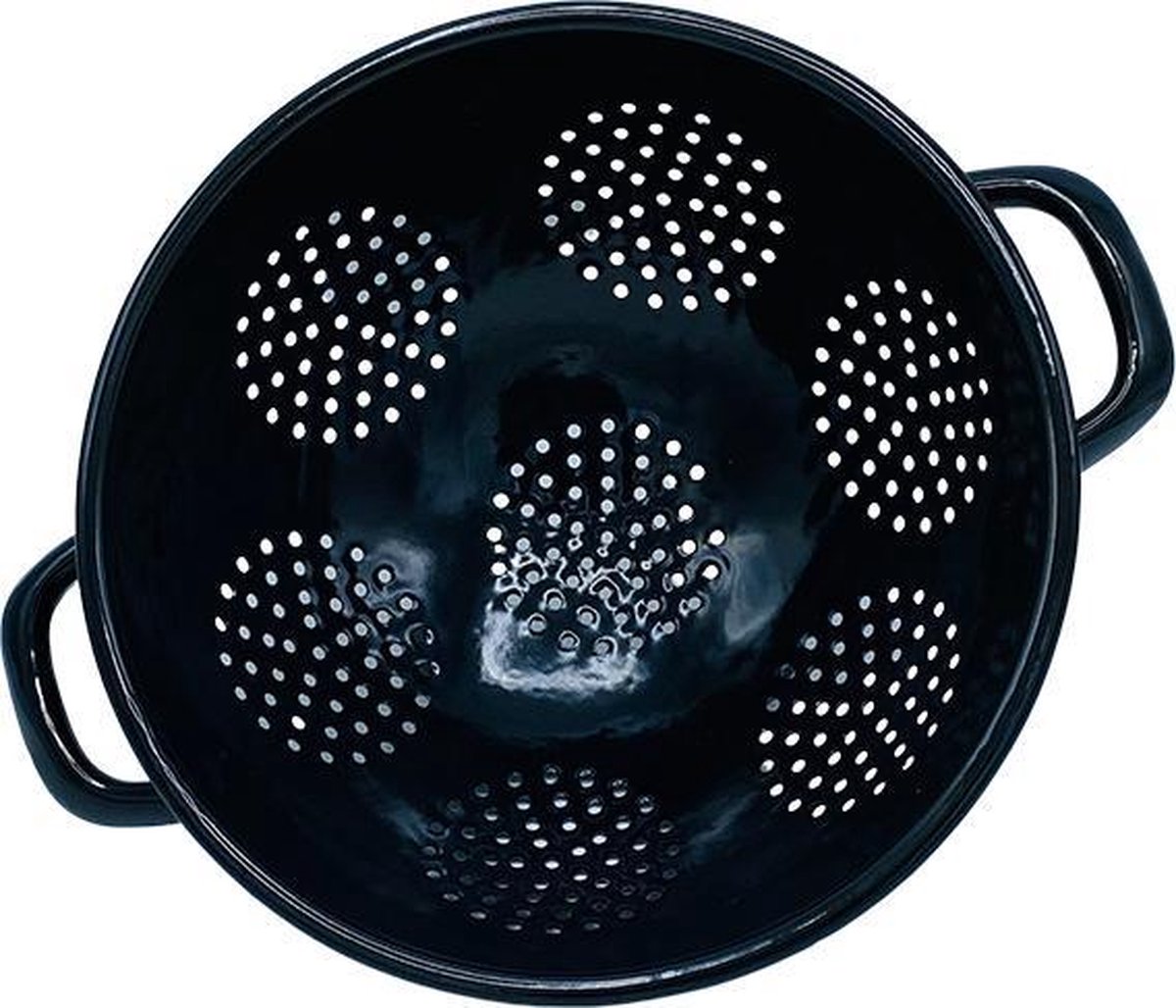 Vergiet - Emaille - Zwart | bol.com