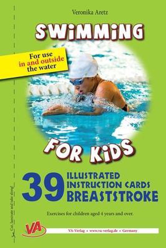 39 Illustrated instruction cards - Breaststroke -, Veronika Aretz ...